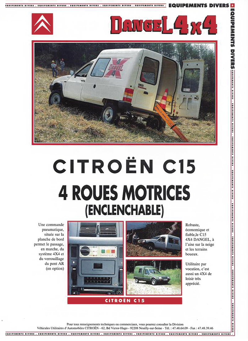 Citroën Commercial and Utility vehicles Dangel